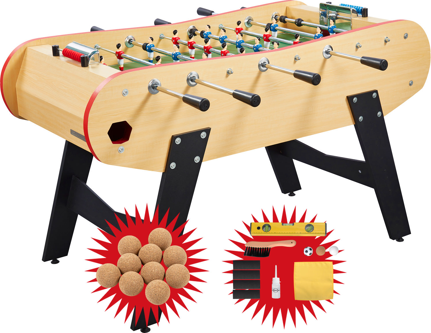 Baby foot Campo + Pack Essentiel (balles+kit entretien) – M BABYFOOT
